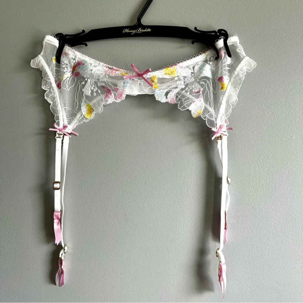 Honey Birdette | Intimates & Sleepwear | Honey Birdette Floral Lace ...